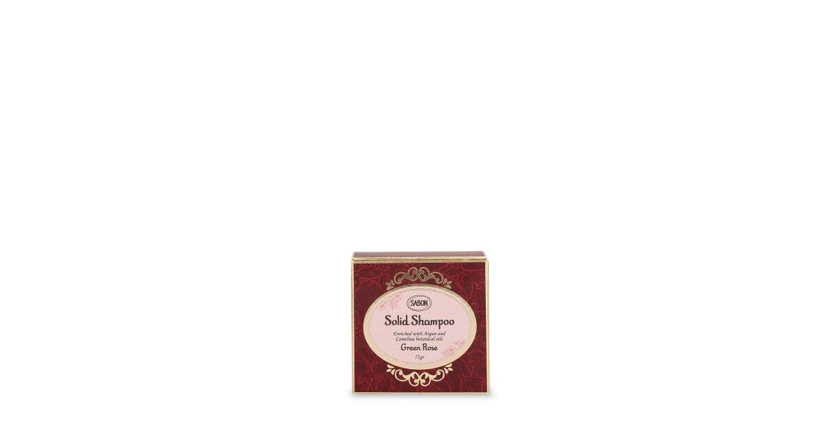 Solid Shampoo Green Rose, 75g| SABON Israel | SABON