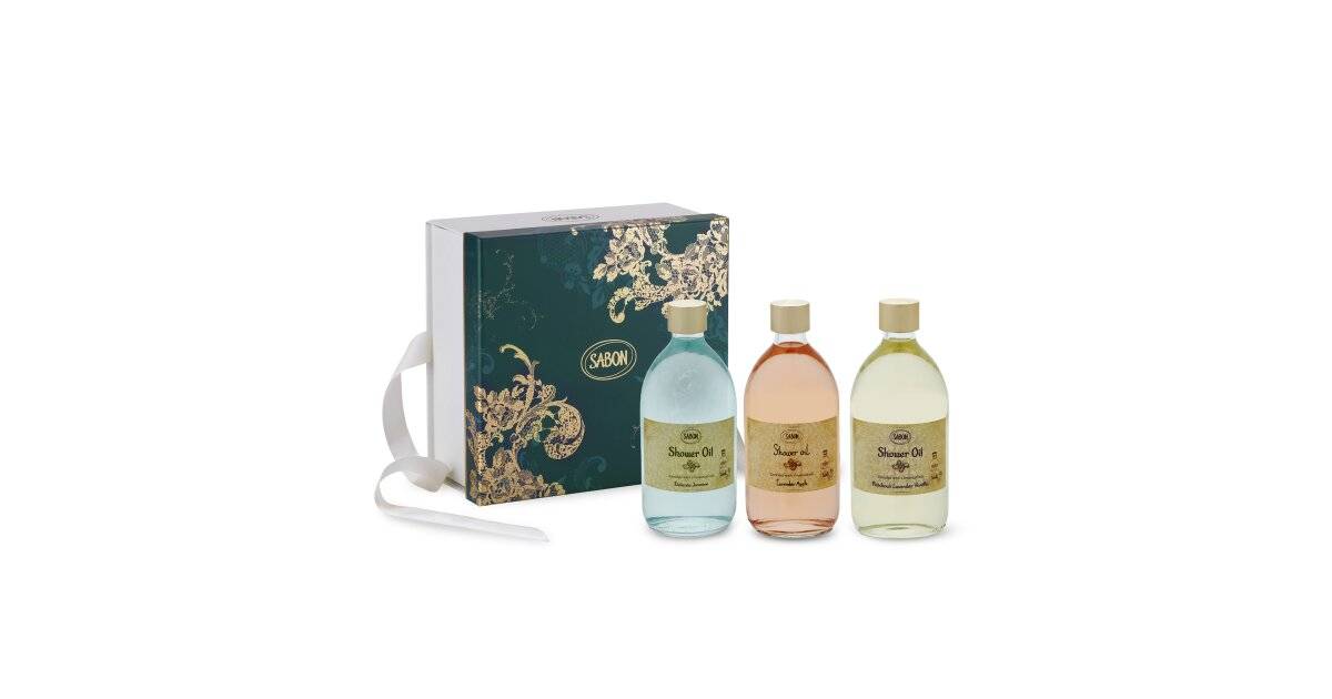 Gift Set Trio Of Shower Oil | SABON