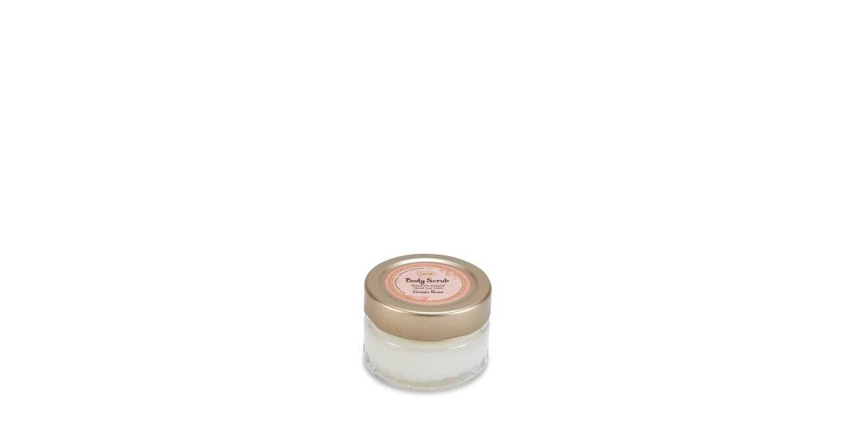Mini Body Scrub Green Rose -60 g | SABON